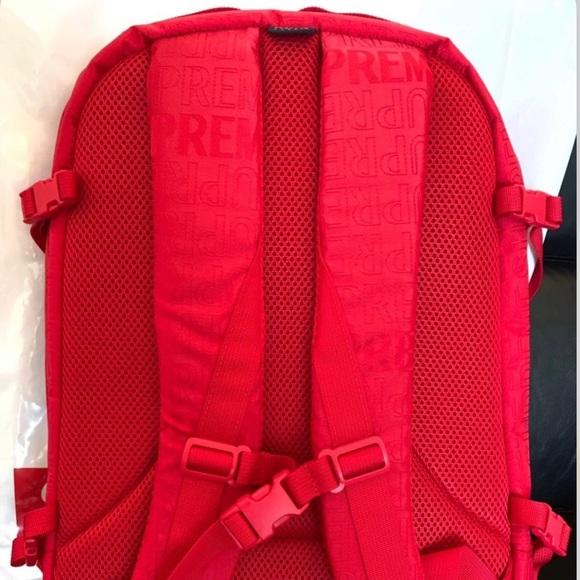 Supreme | Bags | Supreme Ss9 Red Backpack | Poshmark